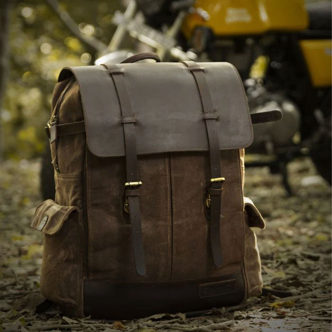 Trip Machine Rambler Backpack Pannier | Klassische Motorradgepäcktasche ...